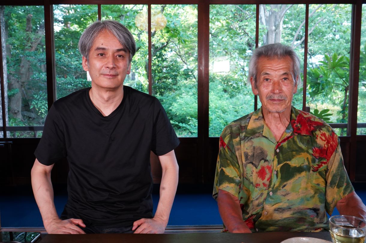 【本誌アーカイブ】対談 田中泯×高谷史郎 『TIME』を語る（vol.19） | バイリンガル美術情報誌『ONBEAT』